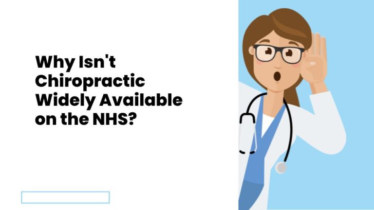 Can You Get Chiropractic on the NHS? - Wollaston Spinal Health